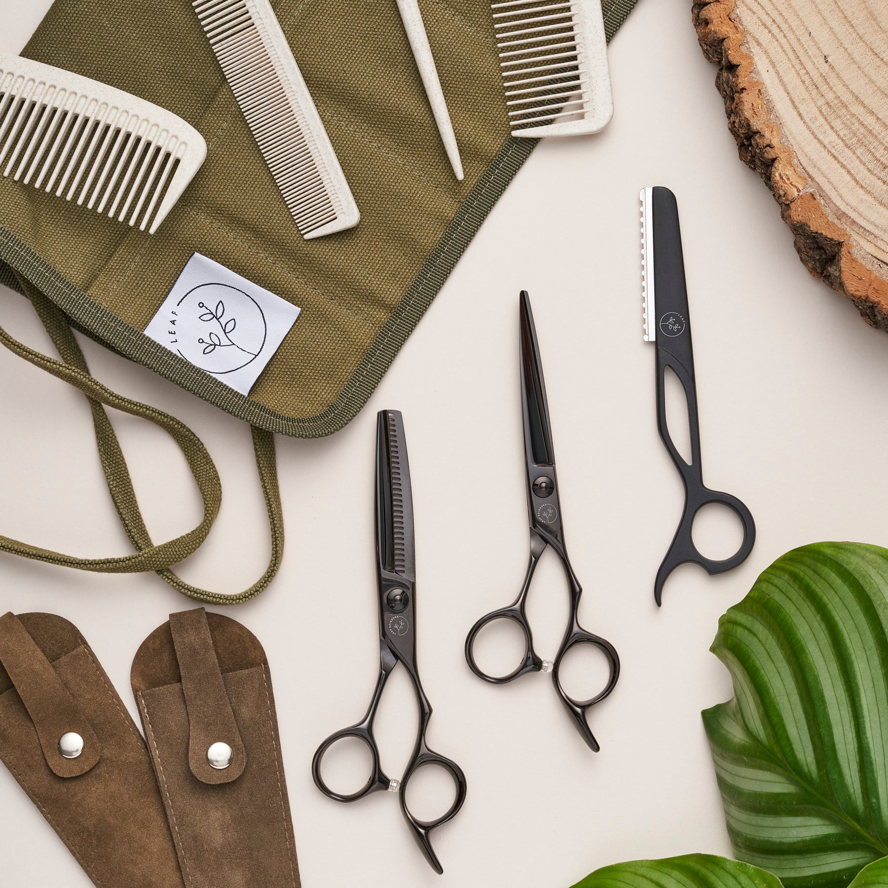 Sustainable Hairdressing Scissors | Leaf Scissors